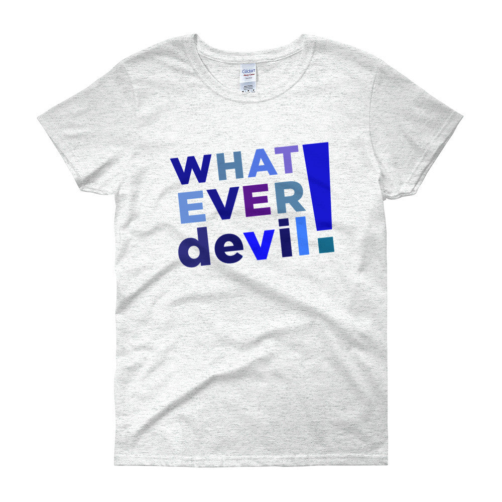 "Whatever devil!" Lady Shades Blue 2